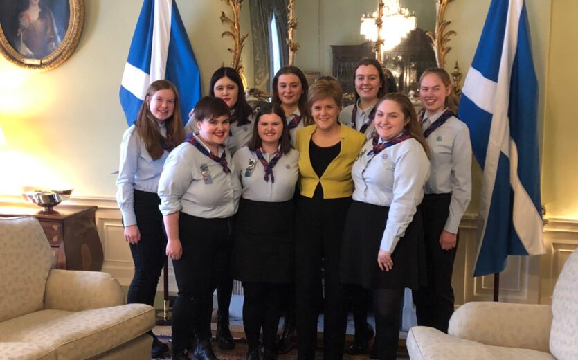 Girls speaking out - Girlguiding Scotland