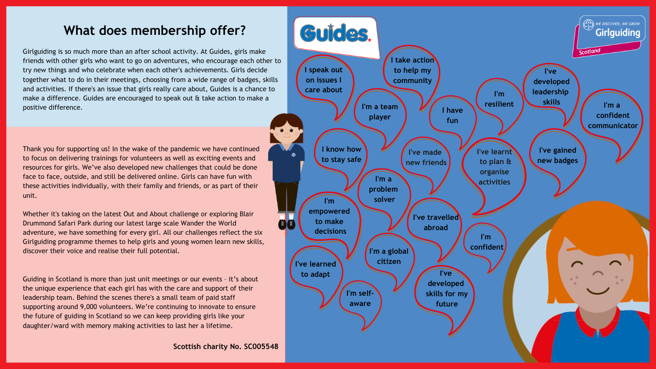 Subscriptions - Girlguiding Scotland