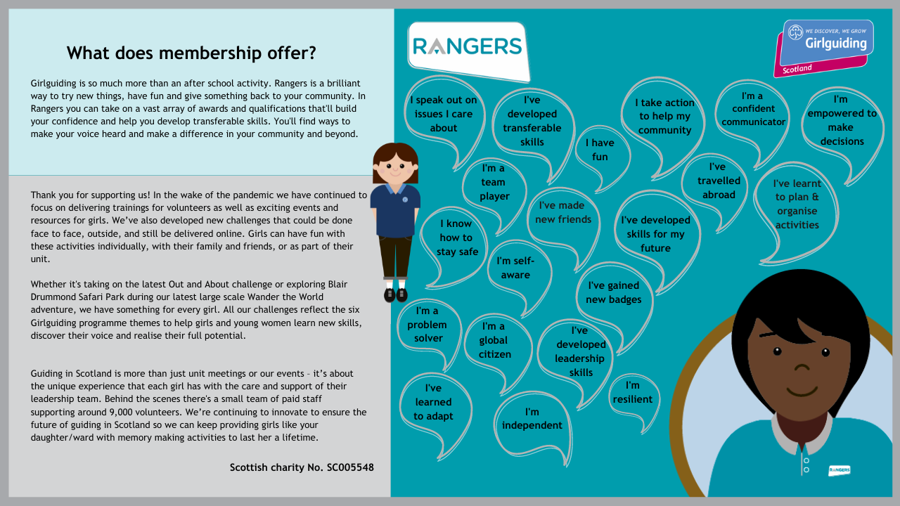 Subscriptions - Girlguiding Scotland
