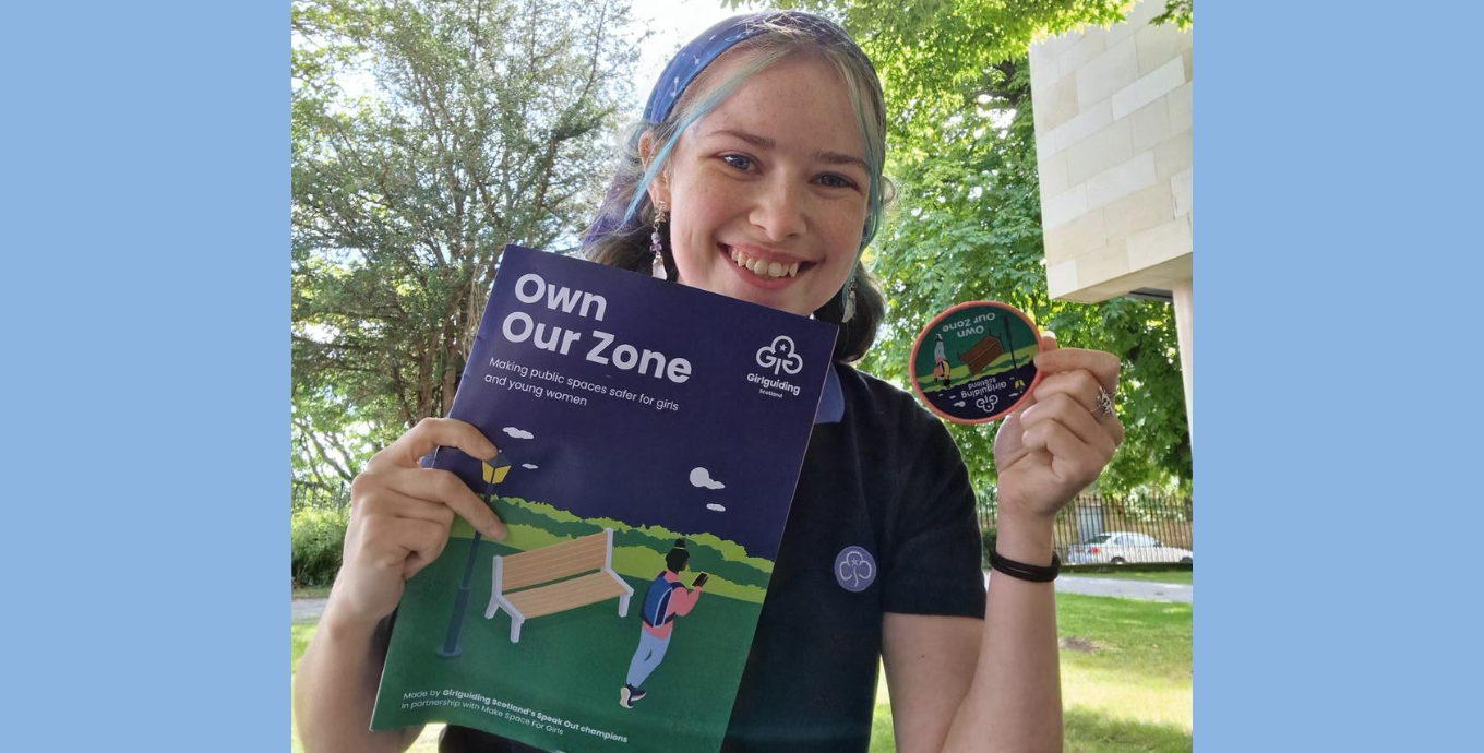Own Our Zone campaign round up - Girlguiding Scotland